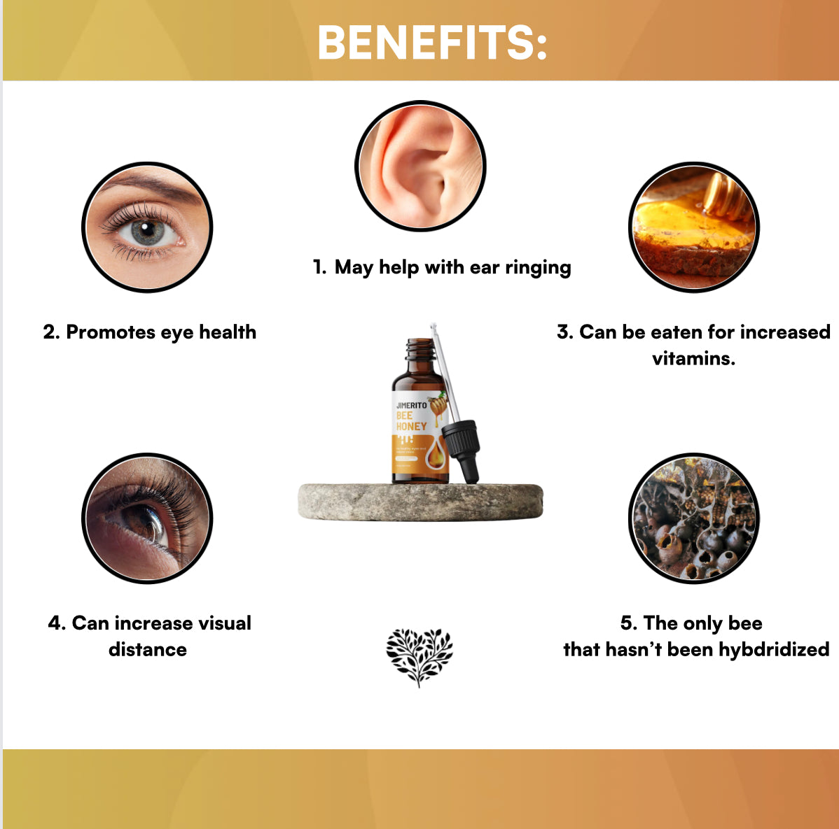 Jimerito Honey (Dr Sebi Approved Eye Honey) (HALF OFF TODAY ONLY ...